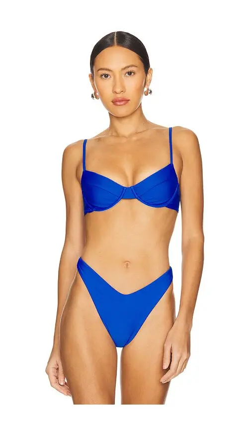 LOVEWAVE The Lenora Top - Cobalt Blue