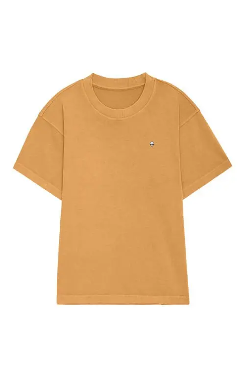 DALIX Lil Alien Heavyweight Pigment Dye Tee - Peanut
