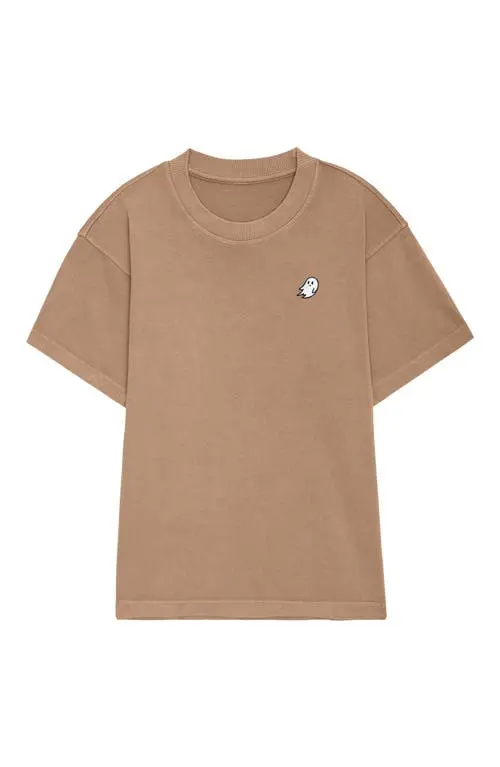 DALIX Ghost Heavyweight Pigment Dye Tee - Camel