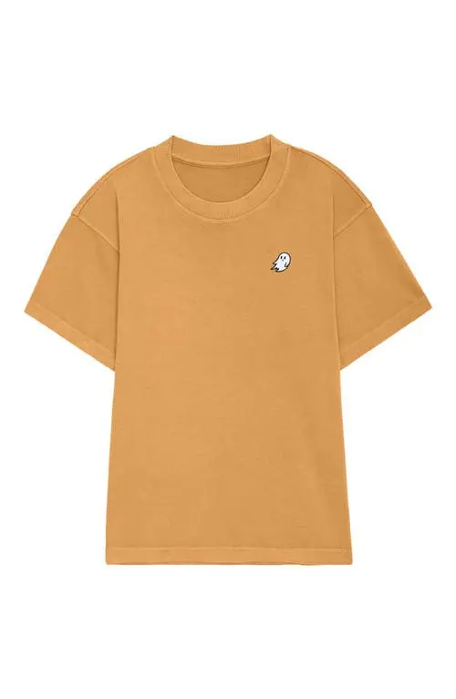 DALIX Ghost Heavyweight Pigment Dye Tee - Peanut