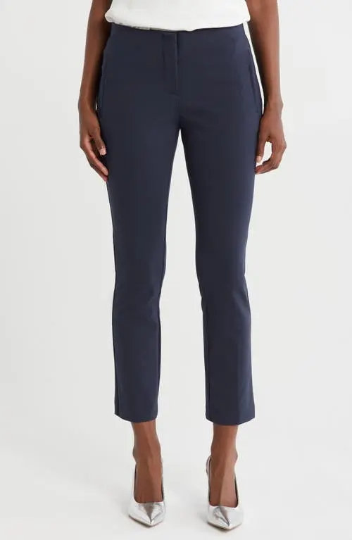 Amanda & Chelsea Tapered Pocket Pants - Navy