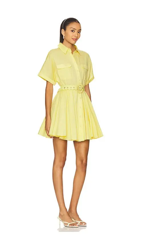 Hemant & Nandita Belted Mini Dress