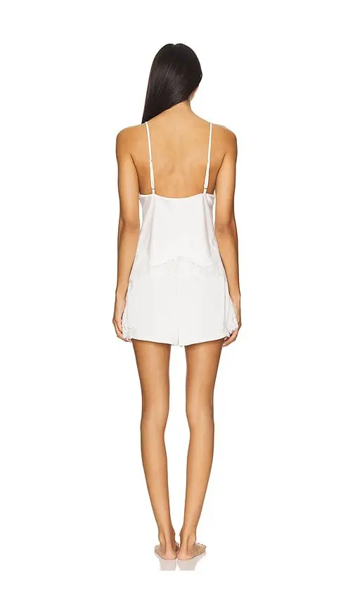 HOMEBODII Sian Cami Set - White