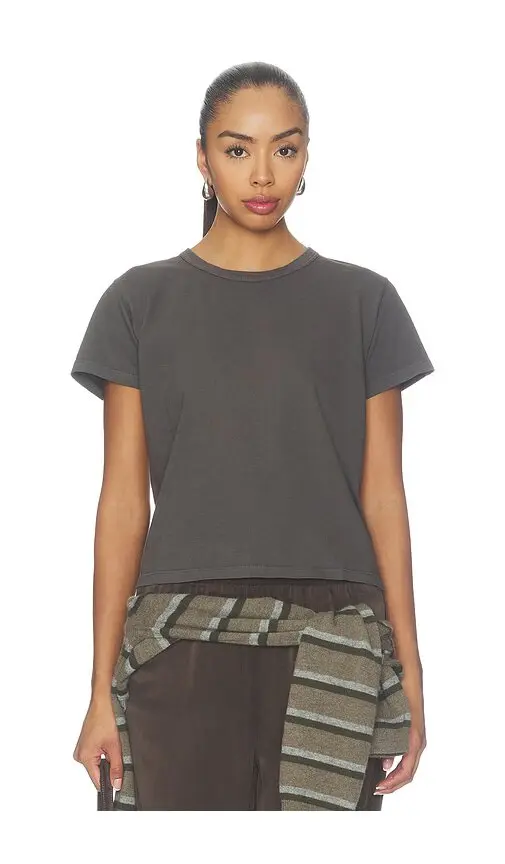 LESET The Margo Tee - Slate