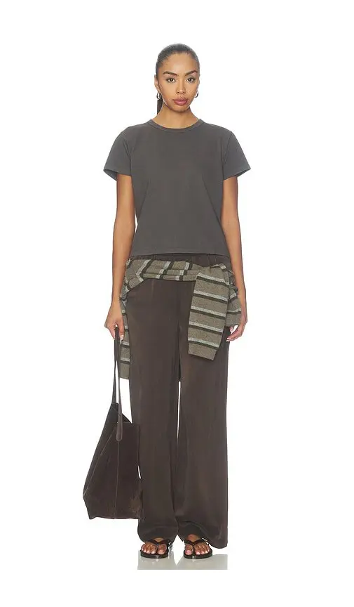 LESET The Margo Tee - Slate