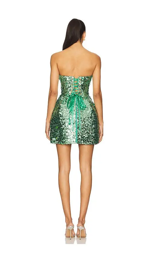 BRONX BANCO Maraya Sequin Mini Dress