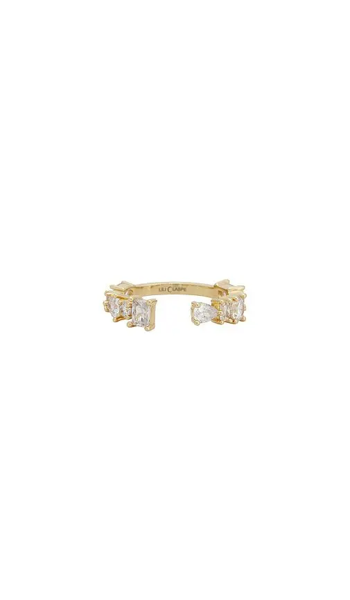 Lili Claspe Mavis Ring In Metallic