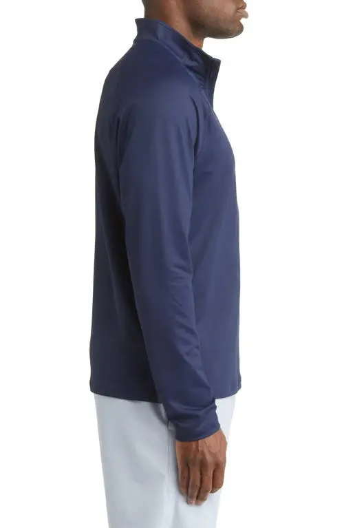RHONE Session Quarter Zip Pullover - Navy