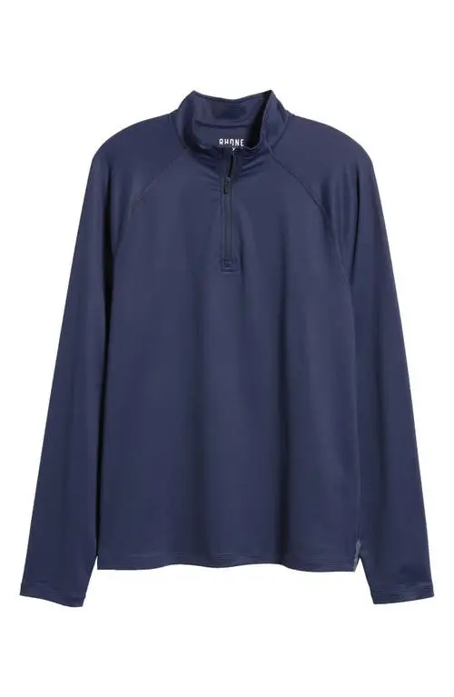 RHONE Session Quarter Zip Pullover - Navy