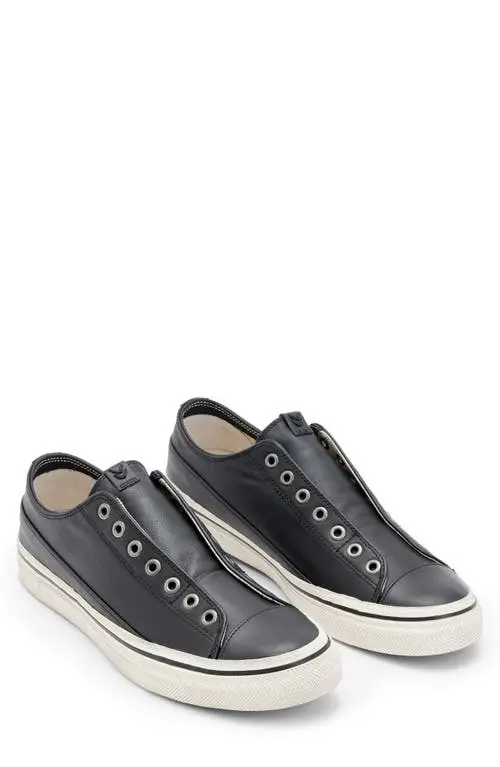 John Varvatos Laceless Low Top Sneaker