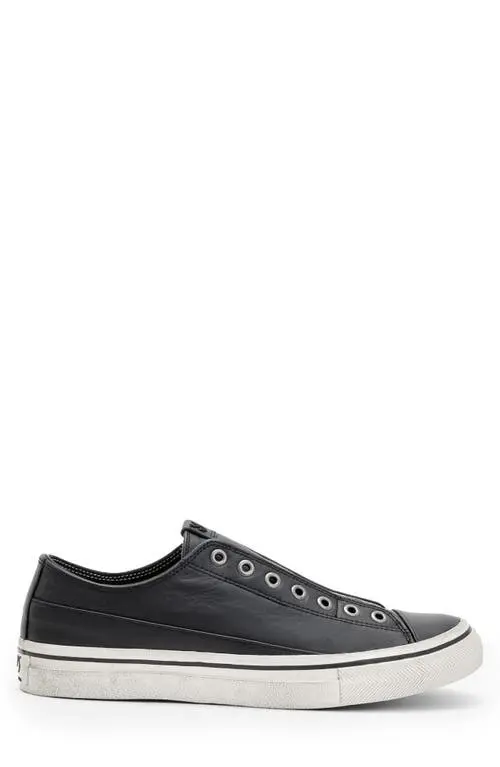 John Varvatos Laceless Low Top Sneaker