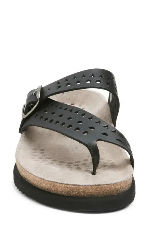 Mephisto Helena Perforated Toe Loop Sandal
