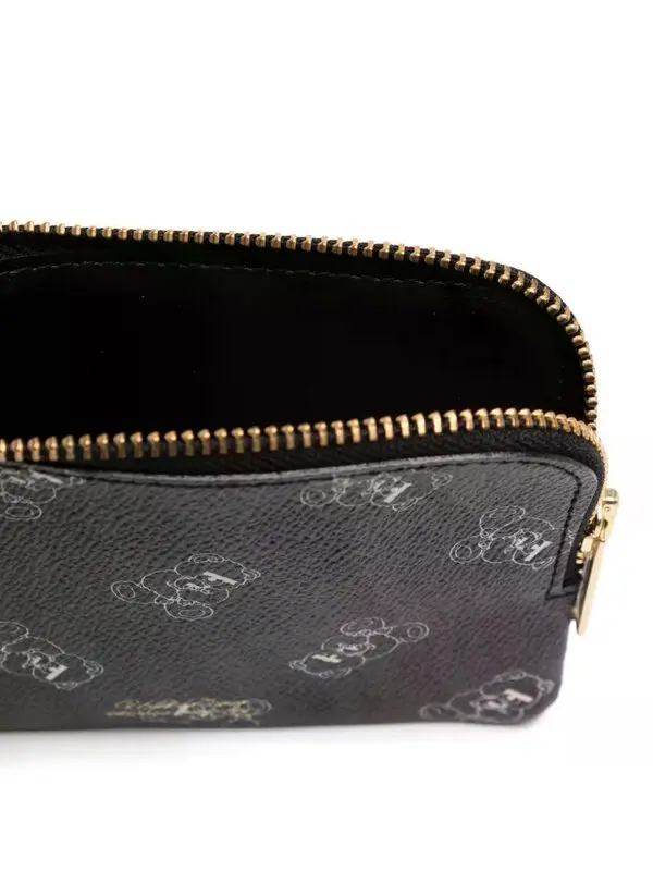 Undercover Graphic-print Wallet - Grey