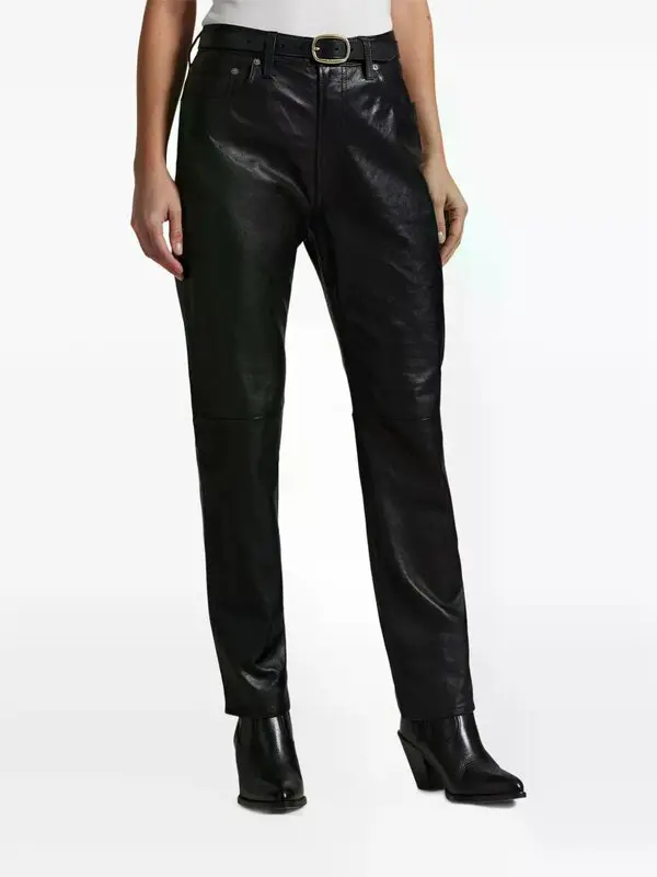 Polo Ralph Lauren Leather Trousers