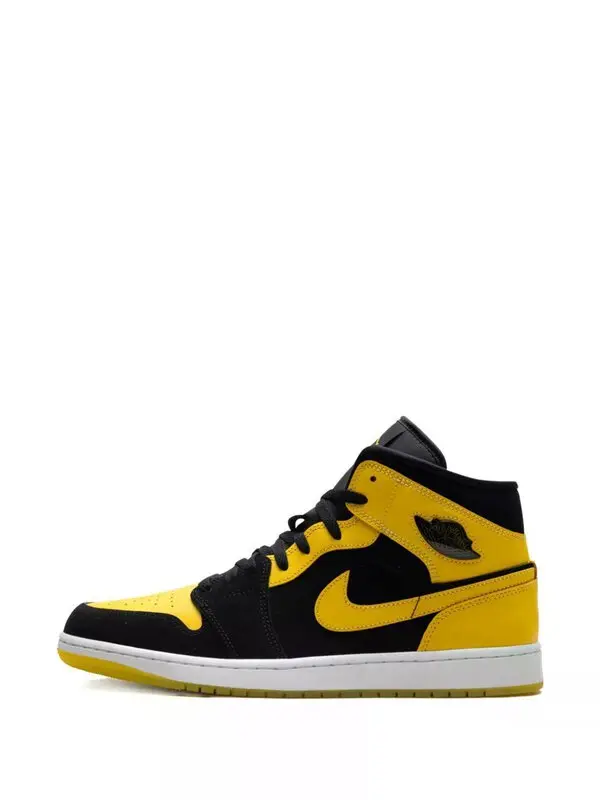 JORDAN Air 1 Mid Sneakers - Yellow