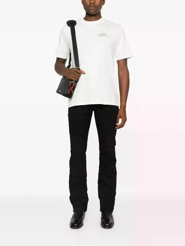 Amiri Logo-patch T-shirt - White