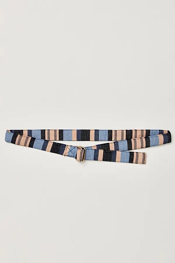 MERCADO GLOBAL Celeste Woven Belt - Skyscrape