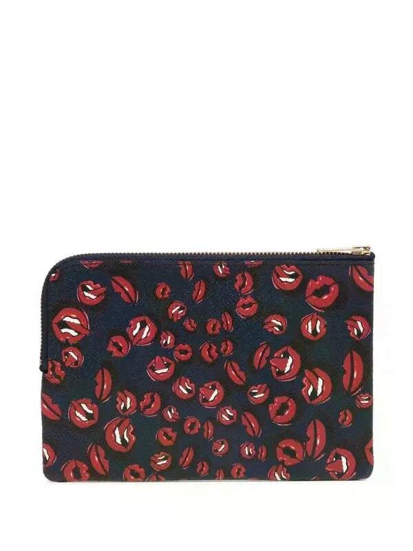 Undercover Graphic-print Wallet - Blue