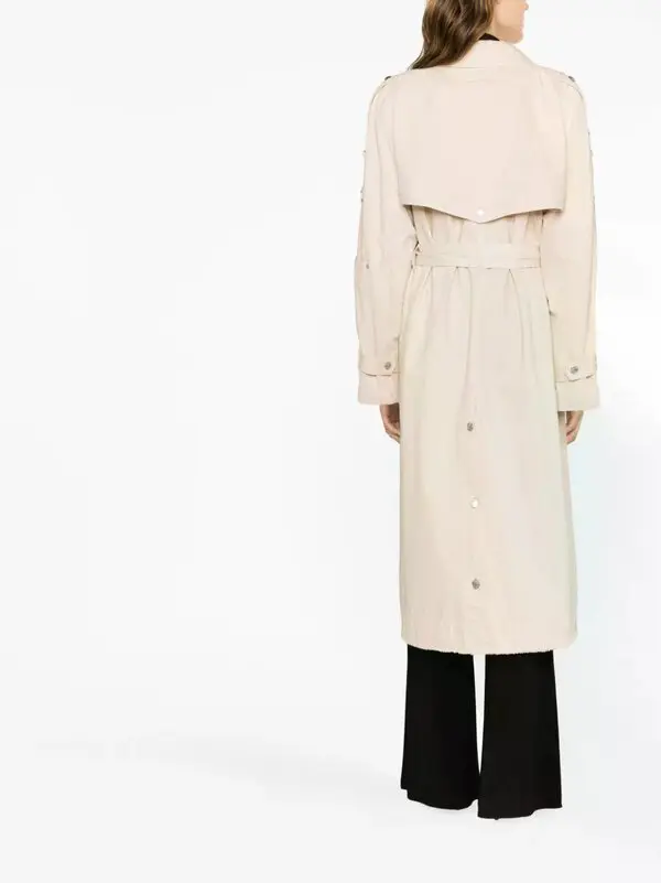 Moschino Double-breasted Trench Coat