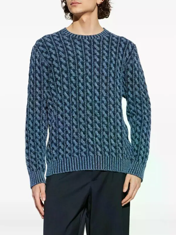 Etro Wool Crew Neck Sweater