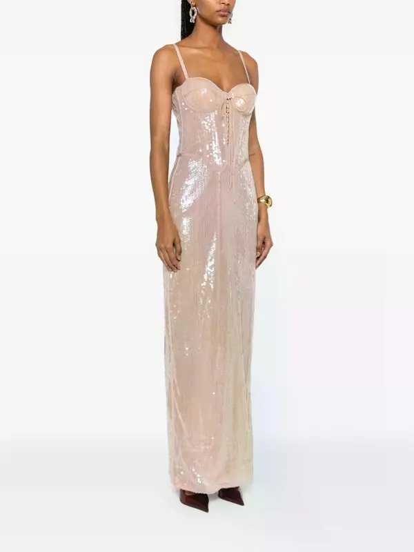 Giuseppe Di Morabito Sequinned Maxi Dress
