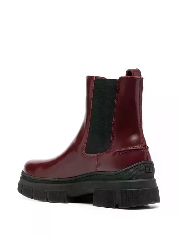 Tommy Hilfiger Leather Chelsea Boots