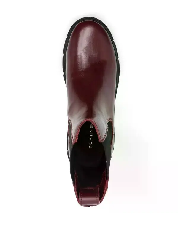 Tommy Hilfiger Leather Chelsea Boots