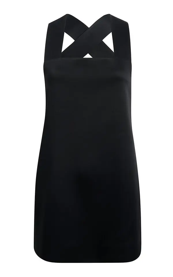 Khaite Mella Mini Dress - Black