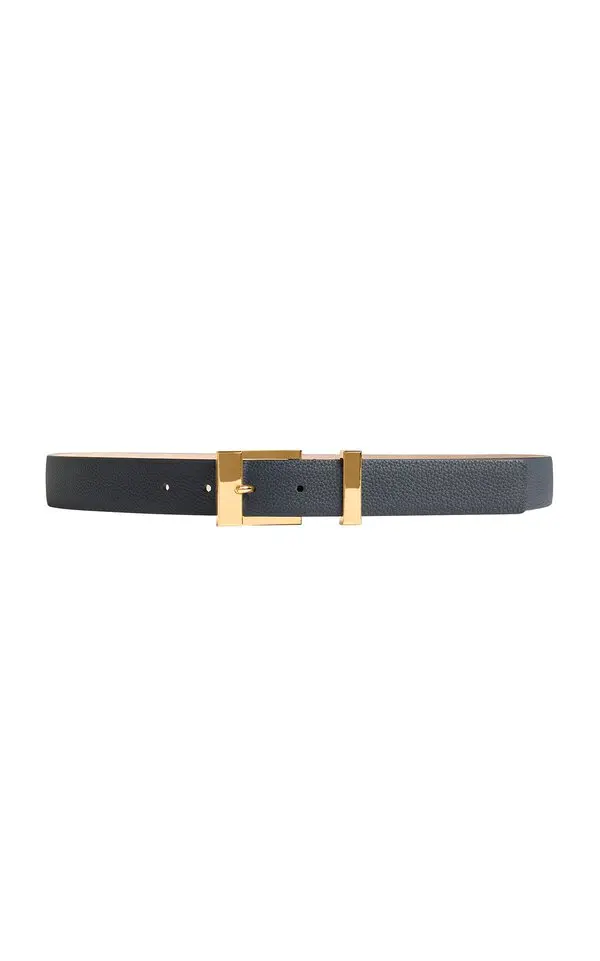 Khaite Manhattan 20mm Belt - Black