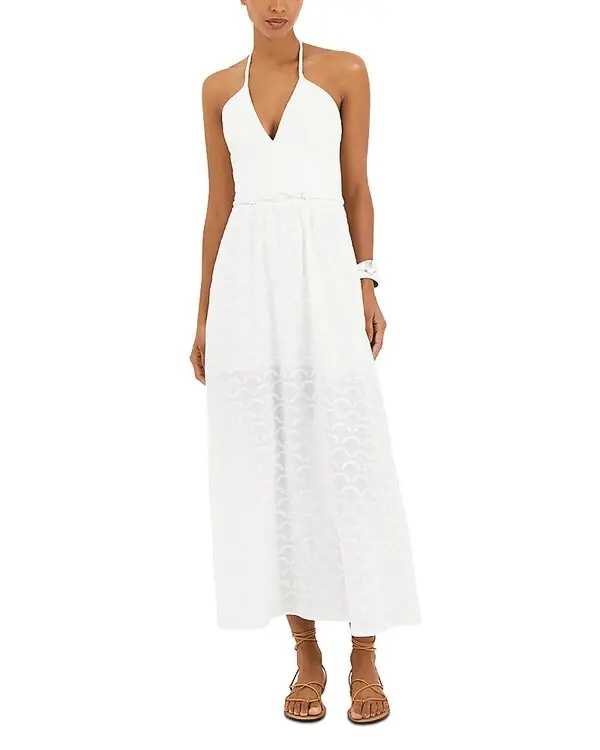 VIX PAULA HERMANNY Marina Cover-up Dress - Off White