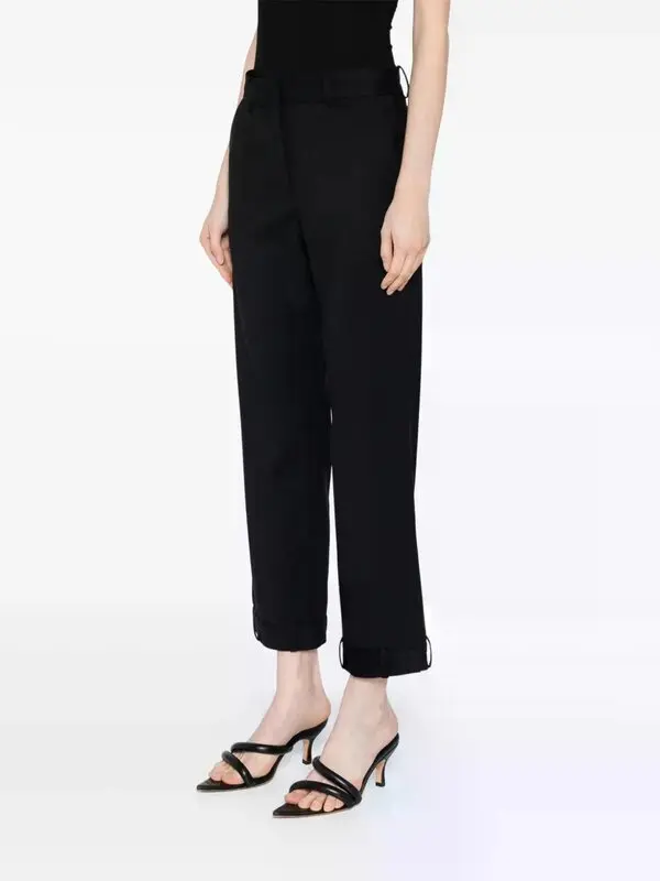 Monse Deconstructed Tuxedo Trousers - Black
