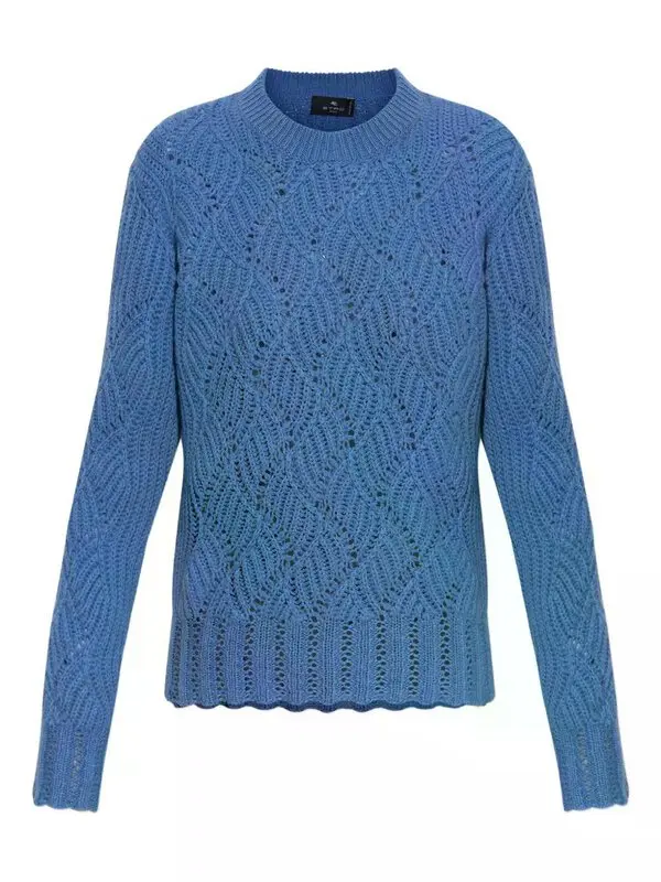 Etro Cashmere Cable-knit Sweater
