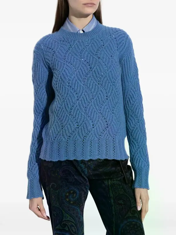 Etro Cashmere Cable-knit Sweater