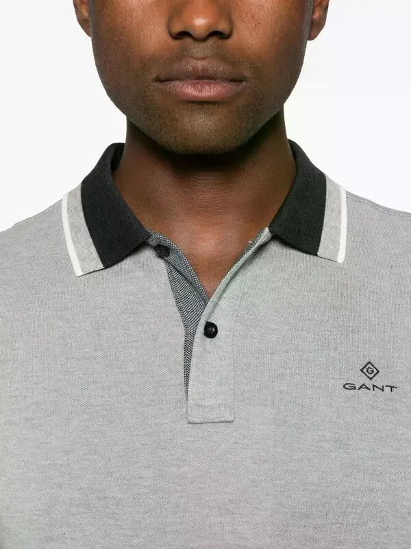 Gant Embroidered-logo Polo Shirt