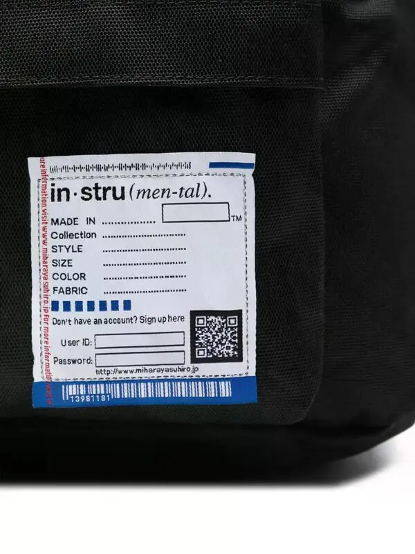 Mihara Yasuhiro Logo-patch Backpack