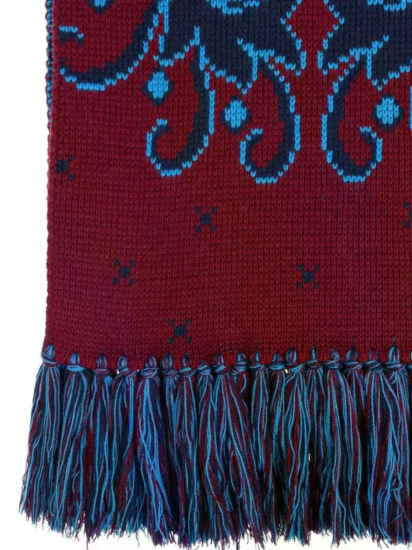 Etro Wool Scarf - Red