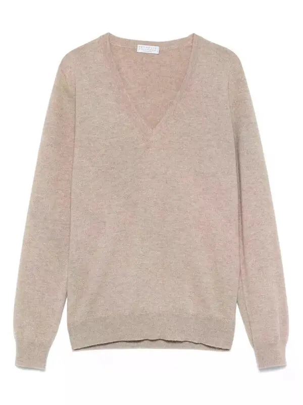 Brunello Cucinelli Cashmere V-neck Sweater