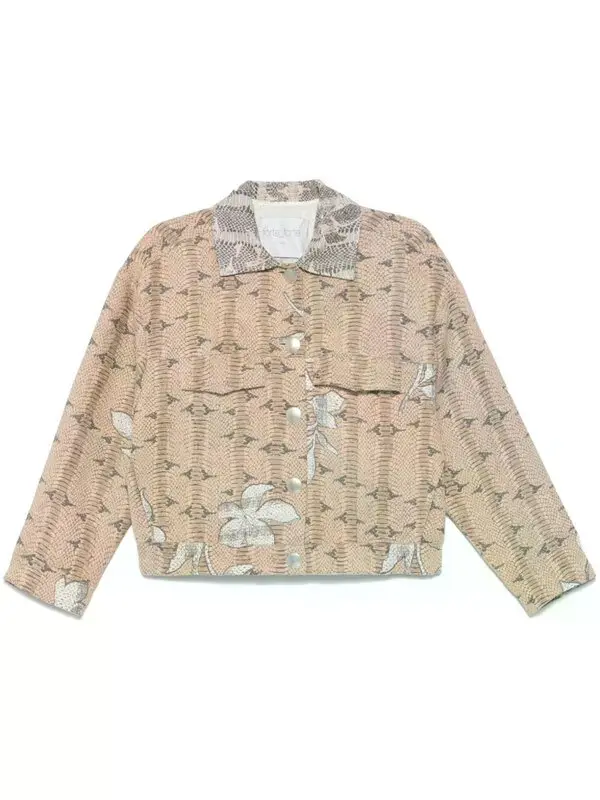 FORTE_FORTE Printed Jacket