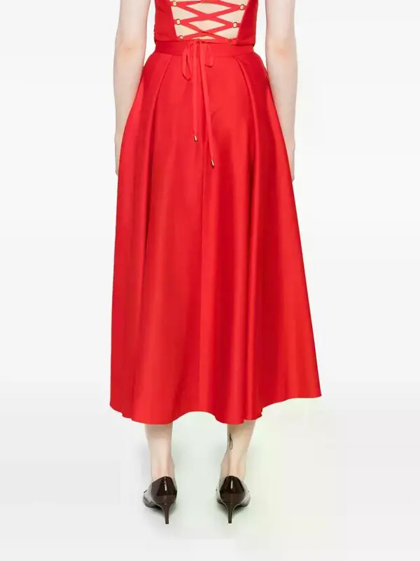 NISSA Flared Skirt With Zip Fastening