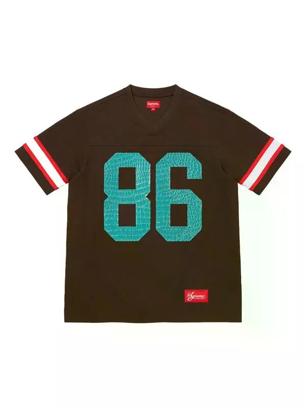 Supreme Faux Croc football jersey set supremeシュプリームfaux crocフットボールジャージTシャツ