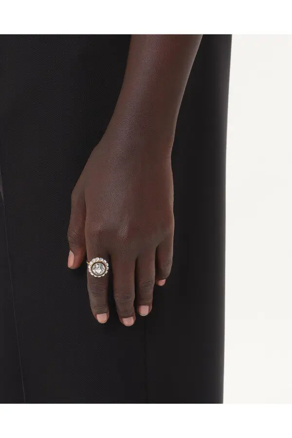 Valentino Garavani Vlogo Signature Ring - Black