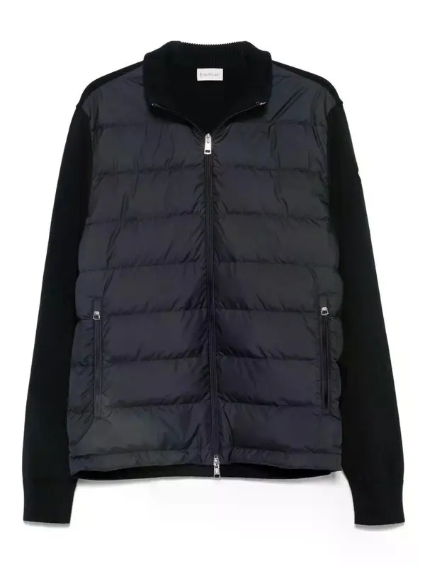 Moncler Zip-up Padded Jacket - Blue