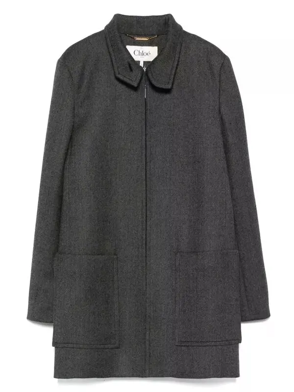 Chloé Oversized Zip-up Coat