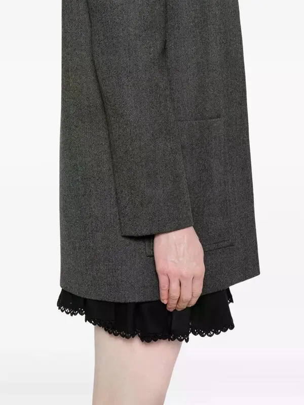 Chloé Oversized Zip-up Coat