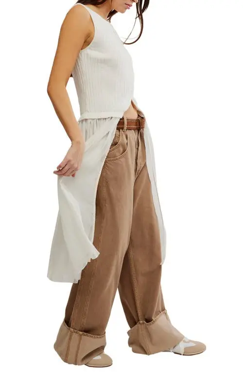 Free People Twice As Nice Sleeveless Maxi Top
