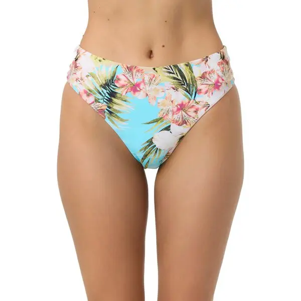 O'Neill Islands Tropic Bikini Bottoms - Blue Radiance