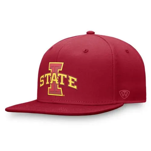 Top Of The World Iowa State Cyclones Fundamental Snapback Hat - Cardinal