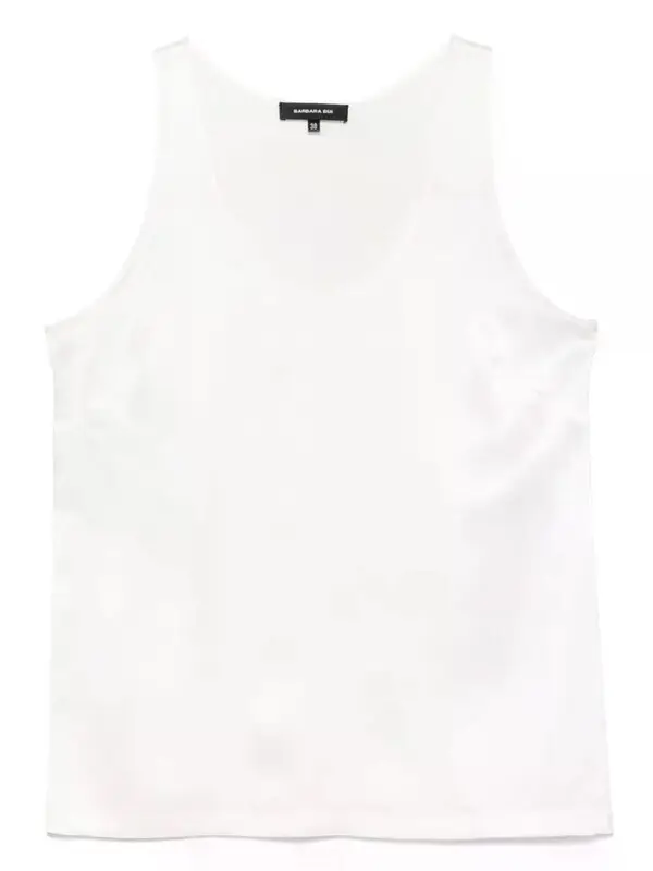 Barbara Bui Silk Top - White