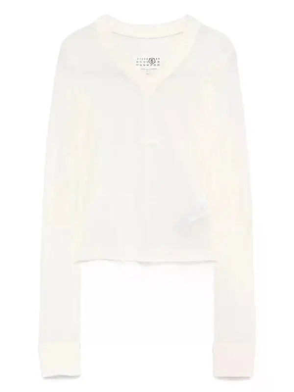 MAISON MARGIELA V-neck T-shirt