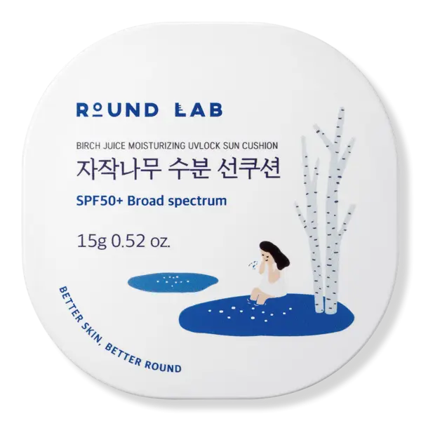 ROUND LAB Birch Juice Moisturizing Uvlock Sun Cushion Spf 50 - One-color